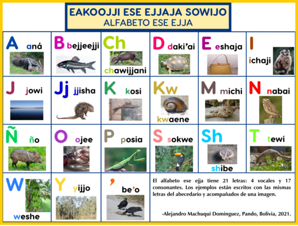 (PDF) Alfabeto Ese Ejja