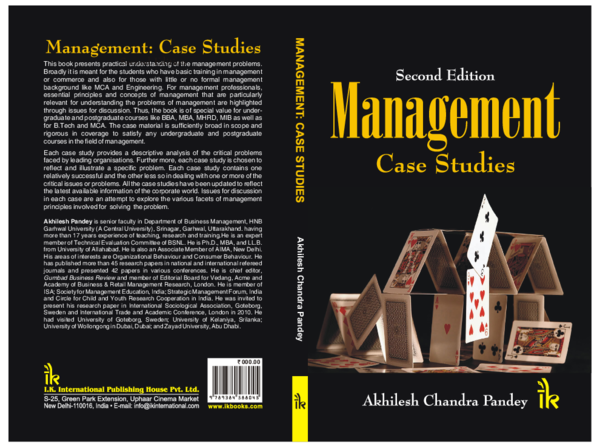 (PDF) Case Studies in Management