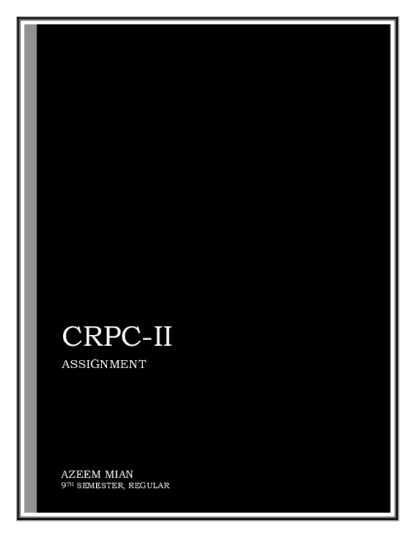 (PDF) SCOPE AND OBJECT OF SECTION 313