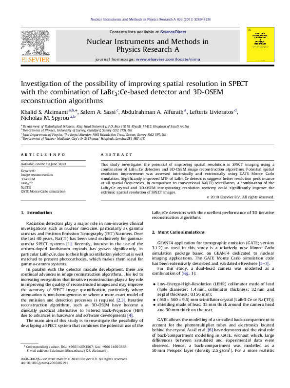 Pdf Development Of A Fully 3d System Model In Iterative Expectation