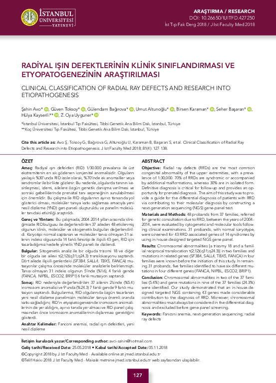 (PDF) Clinical Classification of Radial Ray Defects and Research Into ...