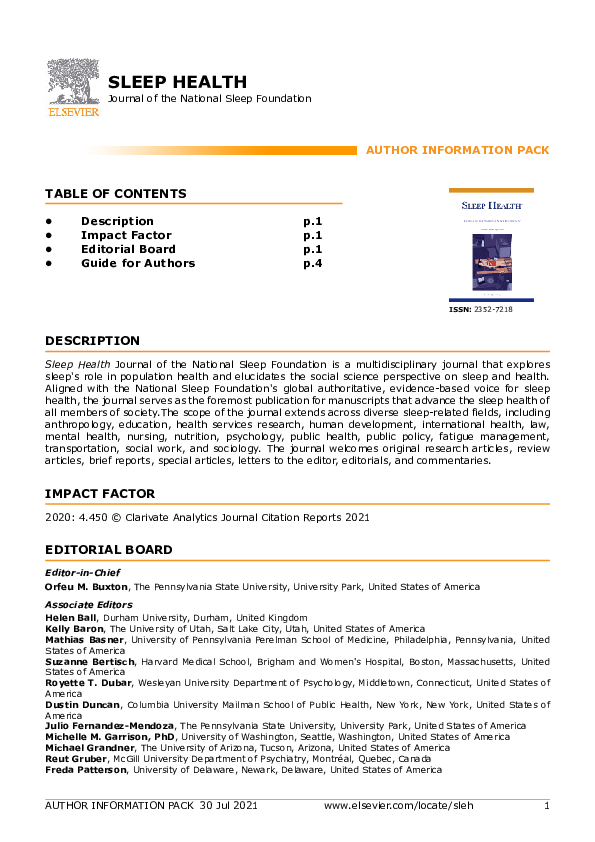 (PDF) A provisional tool for the measurement of sleep satisfaction