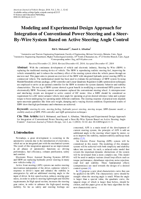(PDF) Modeling and Experimental Design Approach for Integration of ...