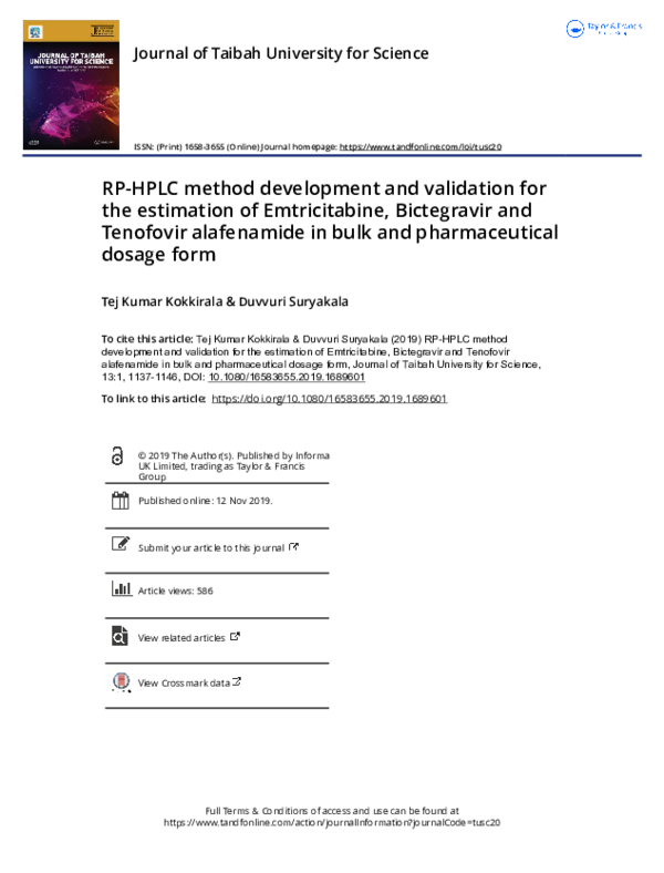 (PDF) RP-HPLC Method Development and Validation for Estimation of Thiocolchicoside and ...