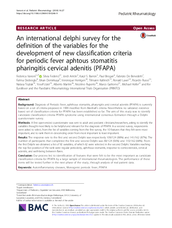 (PDF) An international delphi survey for the definition of the ...