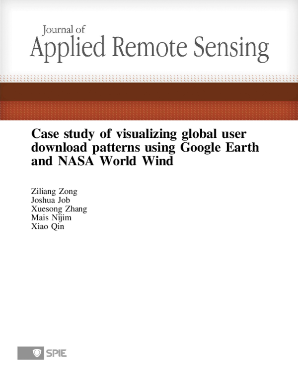 (PDF) Case study of visualizing global user download patterns using ...