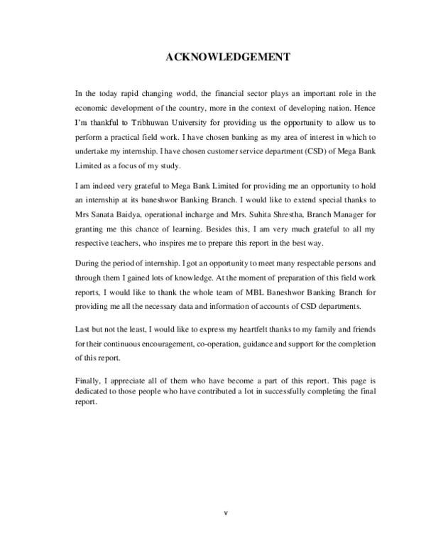 (PDF) Acknowledgement and Declaration