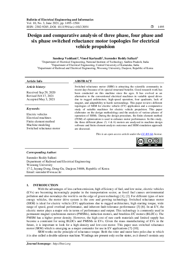 Pdf Design And Comparative Analysis Of Three Phase Four Phase And Six Phase Switched