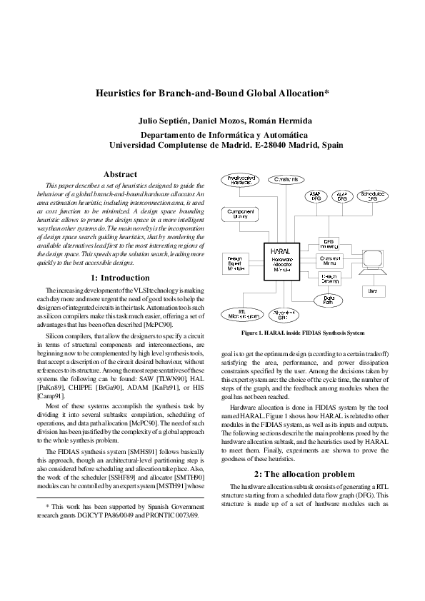 (PDF) Heuristics for branch-and-bound global attraction