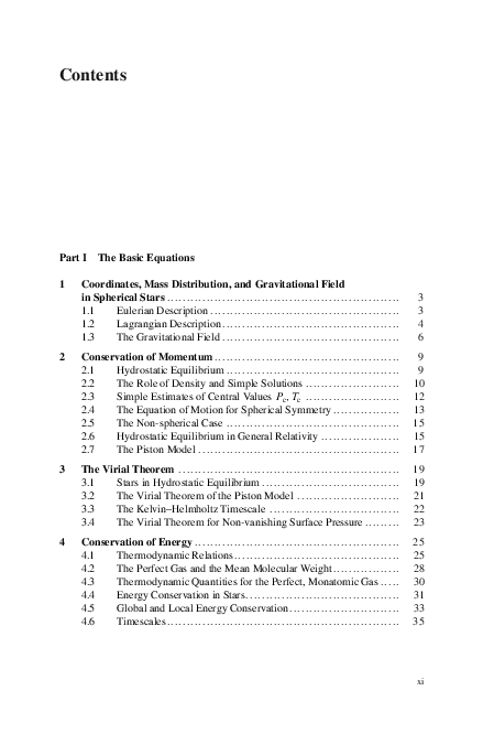 (PDF) Stellar structure and evolution