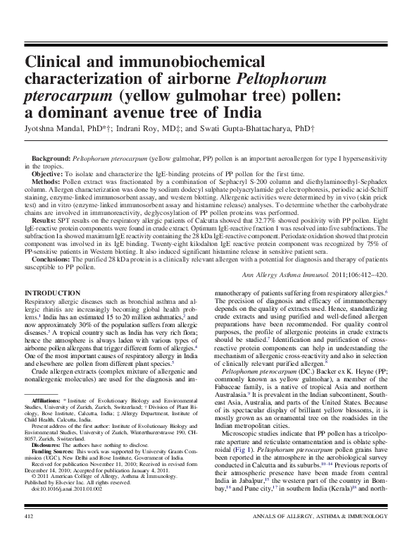 (PDF) Clinical and immunobiochemical characterization of airborne ...