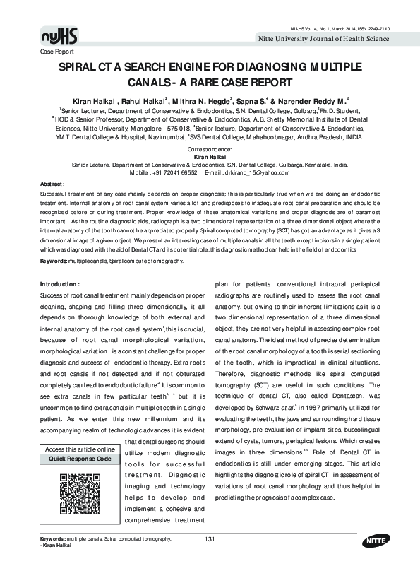 (PDF) Kiran Halkai, Rahul Halkai, Mithra N. Hegde, Sapna S. & Narender ...