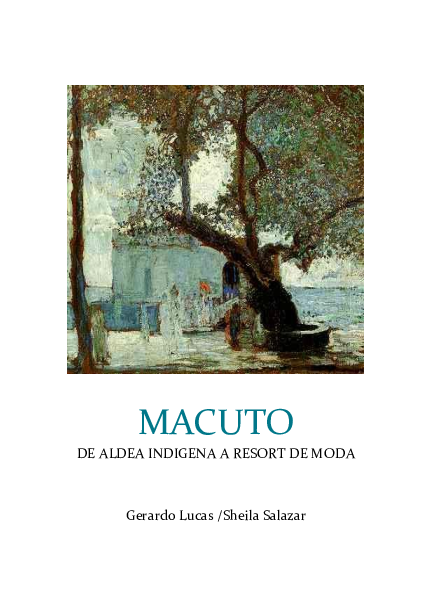 (PDF) Historiadel pueblo de Macuto, Estado Vargas, Venezuela