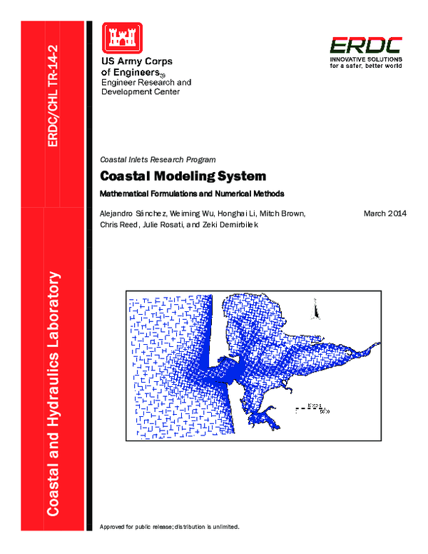(PDF) Coastal Modeling System: Mathematical Formulations and Numerical ...