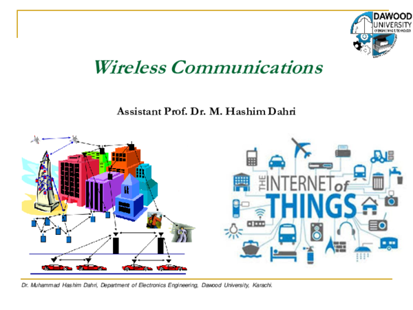 (PDF) Introduction to Wireless Communication