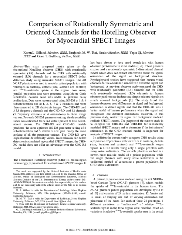 (PDF) Comparison of rotationally symmetric and oriented channels for ...