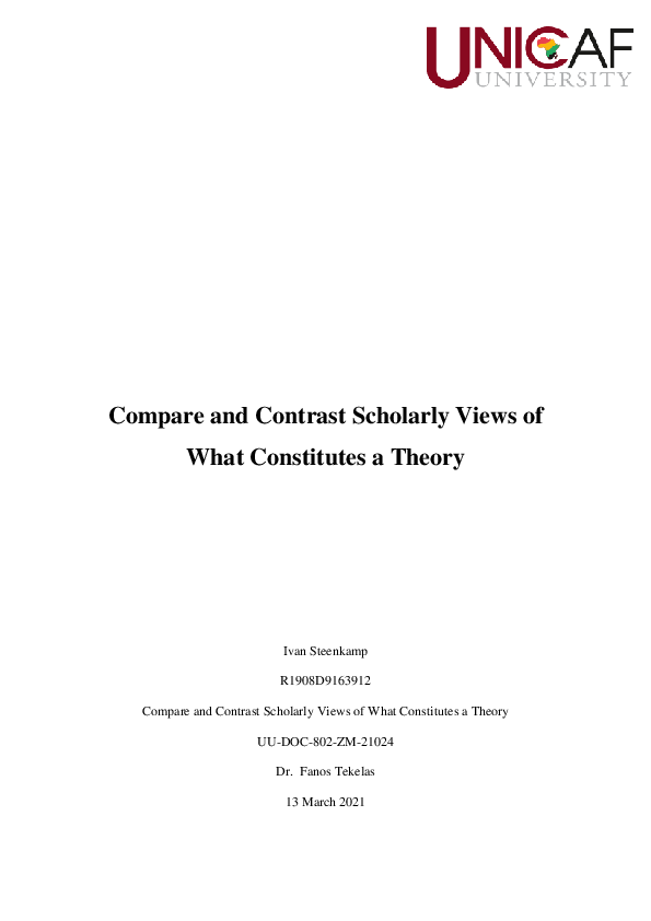 (PDF) Comparing and contrasting scholarly views of what constitutes a ...