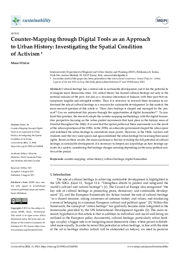 (PDF) Counter-Mapping through Digital Tools as an Approach to Urban ...