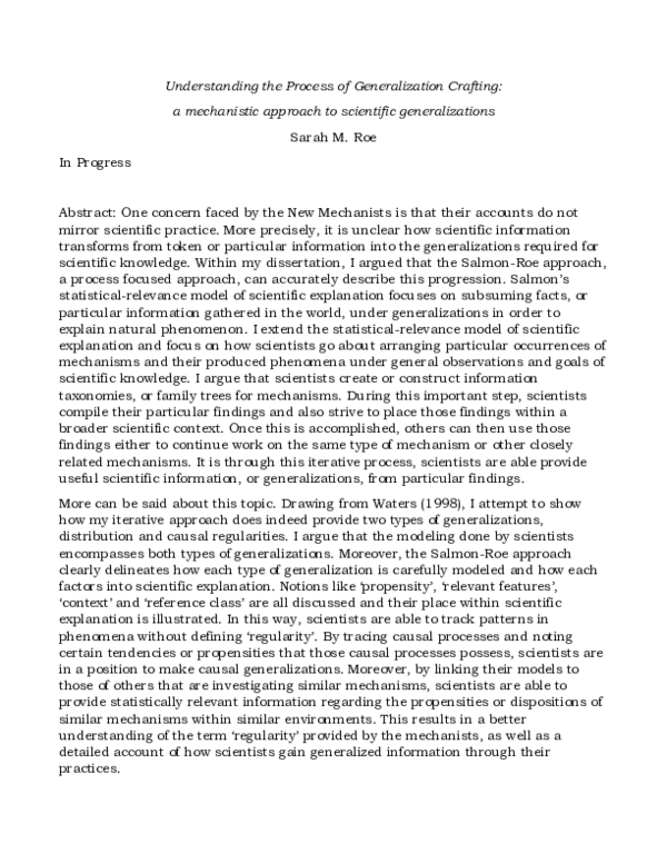 (PDF) Understanding the Process of Generalization Crafting.pdf