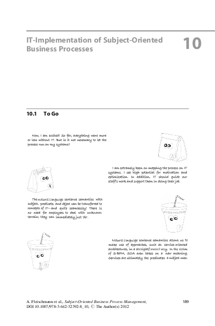(PDF) IT-Implementation of Subject-Oriented Business Processes