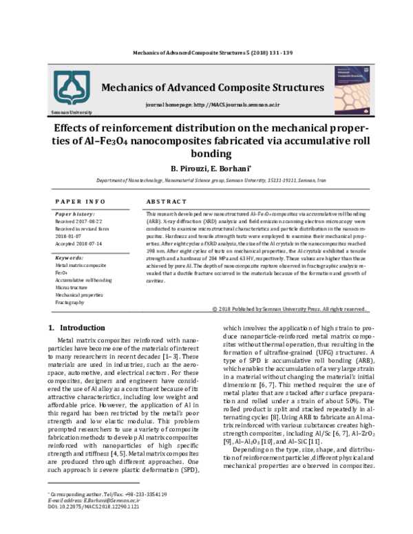 (PDF) Mechanics of Advanced Composite Structures