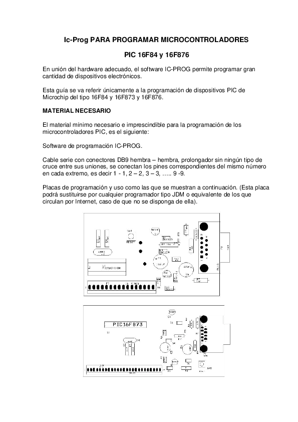 (PDF) Ic-Prog PARA PROGRAMAR MICROCONTROLADORES