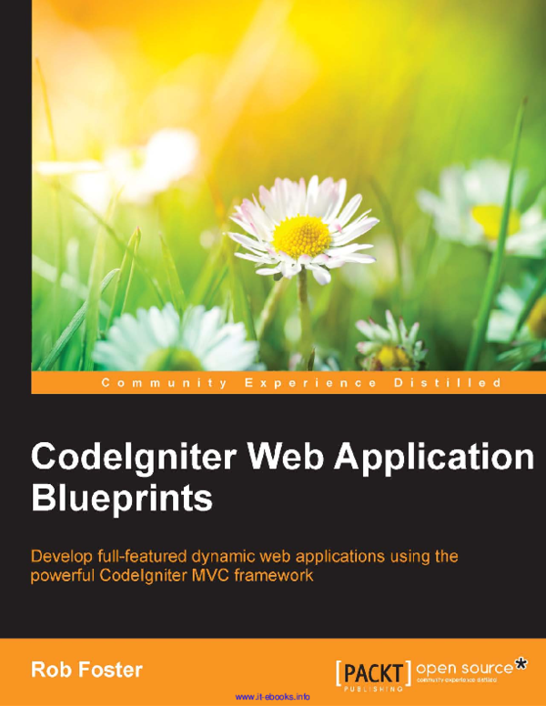 Rpa Codeigniter Web Application Blueprints