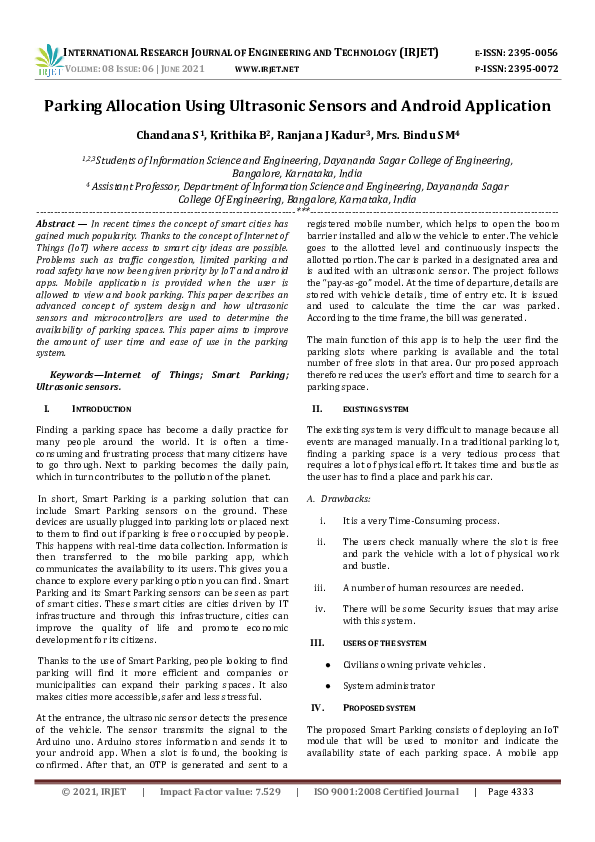 (PDF) IRJET- INTERNATIONAL RESEARCH JOURNAL OF ENGINEERING AND ...
