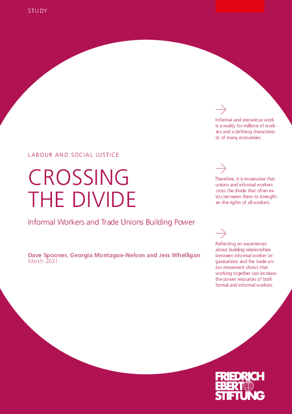 (PDF) Crossing the Divide: Informal Workers and Trade Unions Building Power