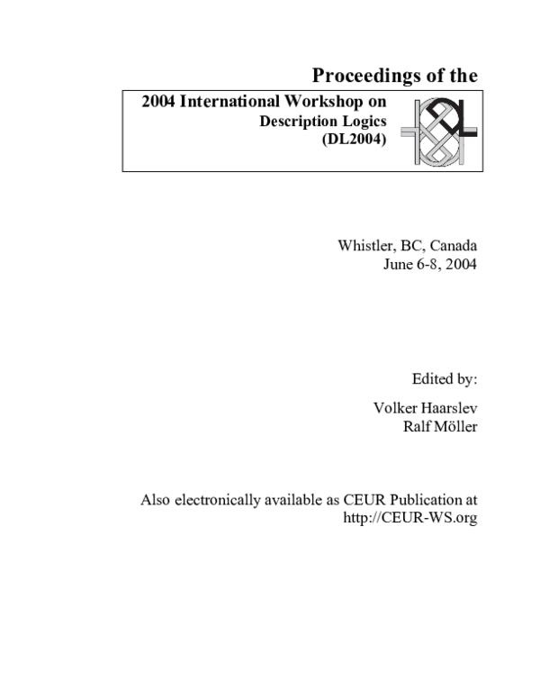 (PDF) Semantics driven support for query formulation