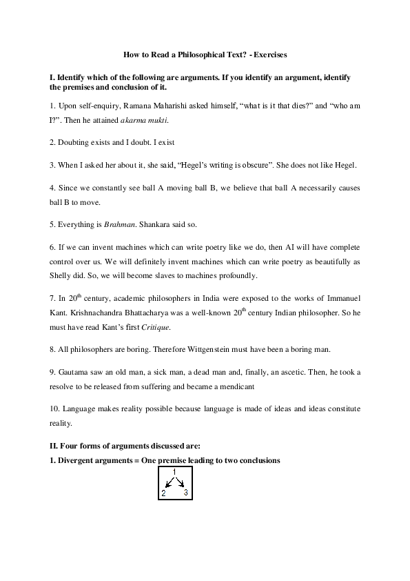 (PDF) How to Read a Philosophical Text?