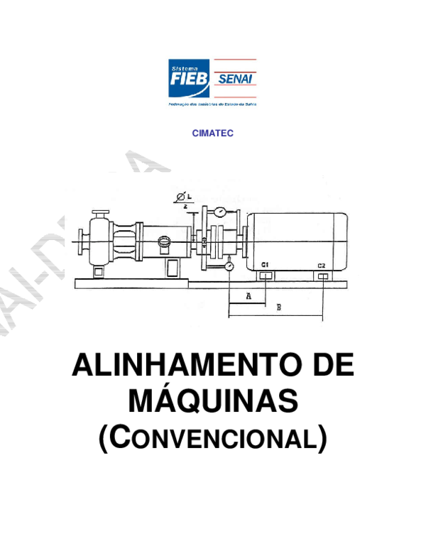 (PDF) Apostila Alinhamento de Eixos