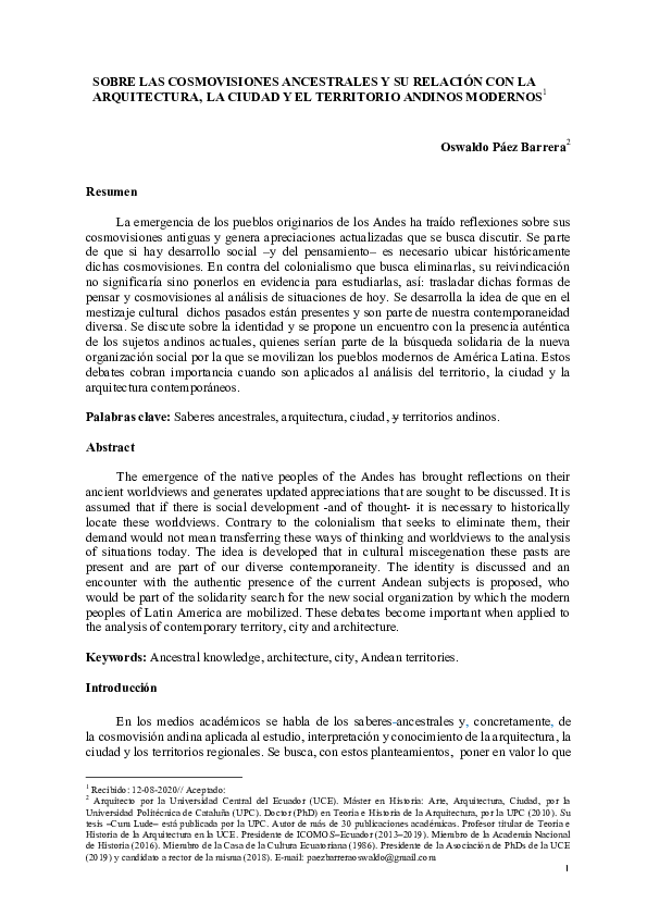 (PDF) Articulo publicado por la ANH