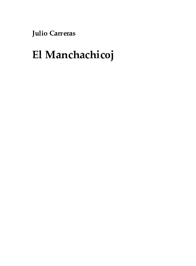 (PDF) El Manchachicoj