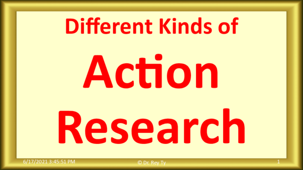 (PPT) Different Types of Action Research | Rey Ty - Academia.edu