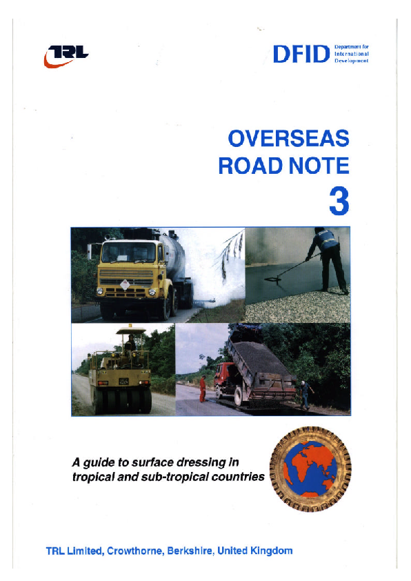 (PDF) OVERSEAS ROAD NOTE