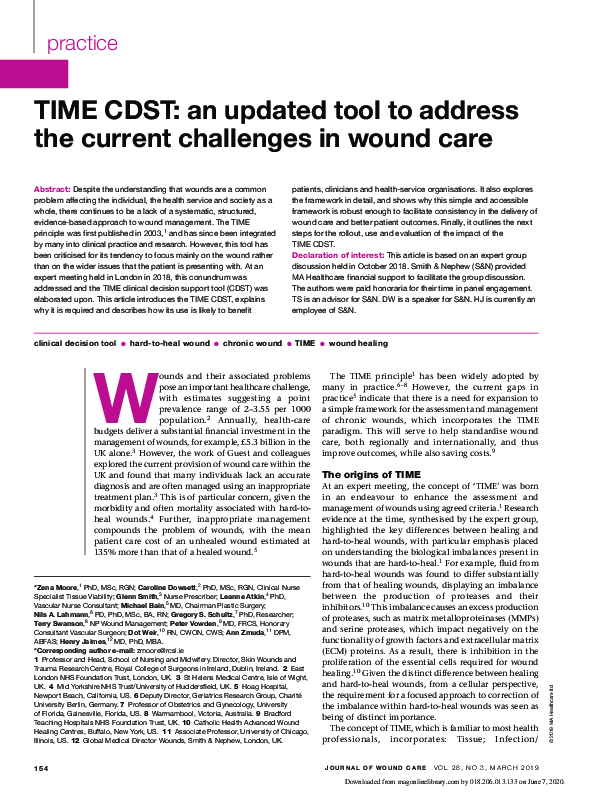 (PDF) TIME CDST: an updated tool to address the current challenges in ...