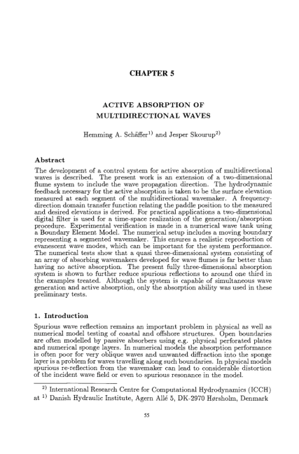 (PDF) Active Absorption of Multidirectional Waves