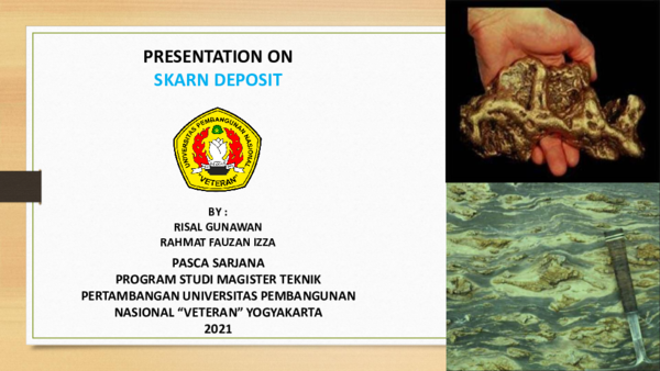(PDF) SKARN DEPOSIT