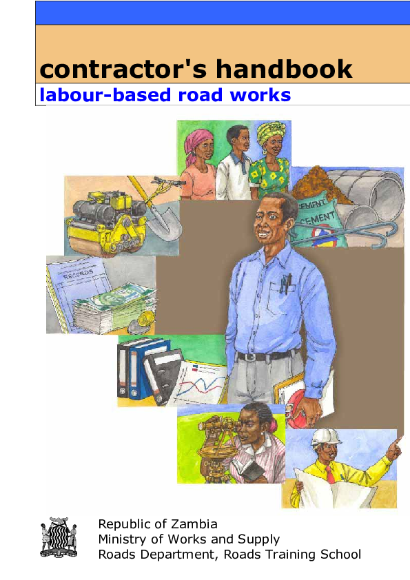 (PDF) Contractors handbook labour-based road w (1)