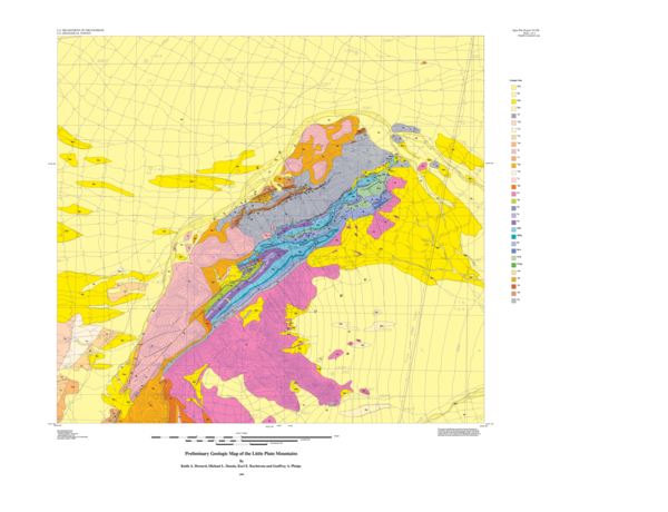 (PDF) Preliminary Geologic Map of the Little Piute Mountains ...