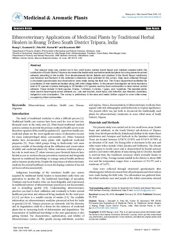 (PDF) Medicinal & Aromatic Plants