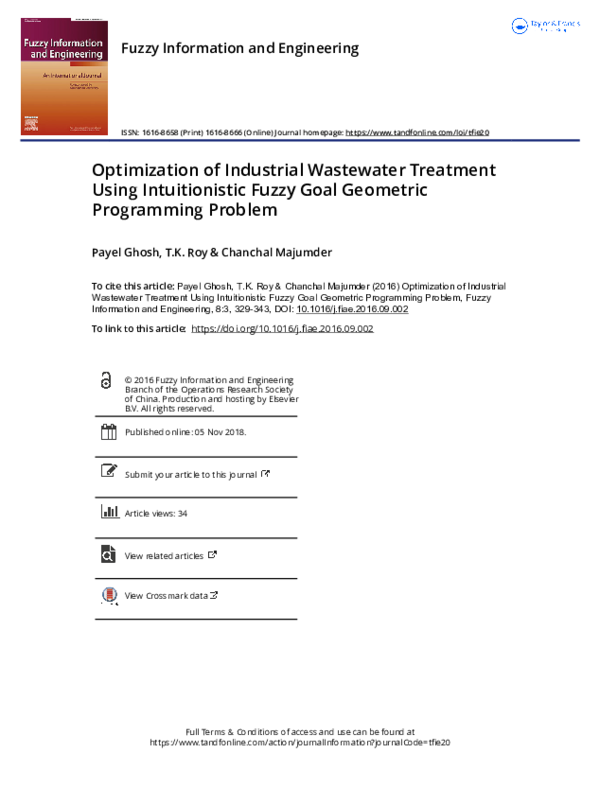 PDF Optimization Of Industrial Wastewater Treatment Using pdf-optimization-of-industrial-wastewater-treatment-using