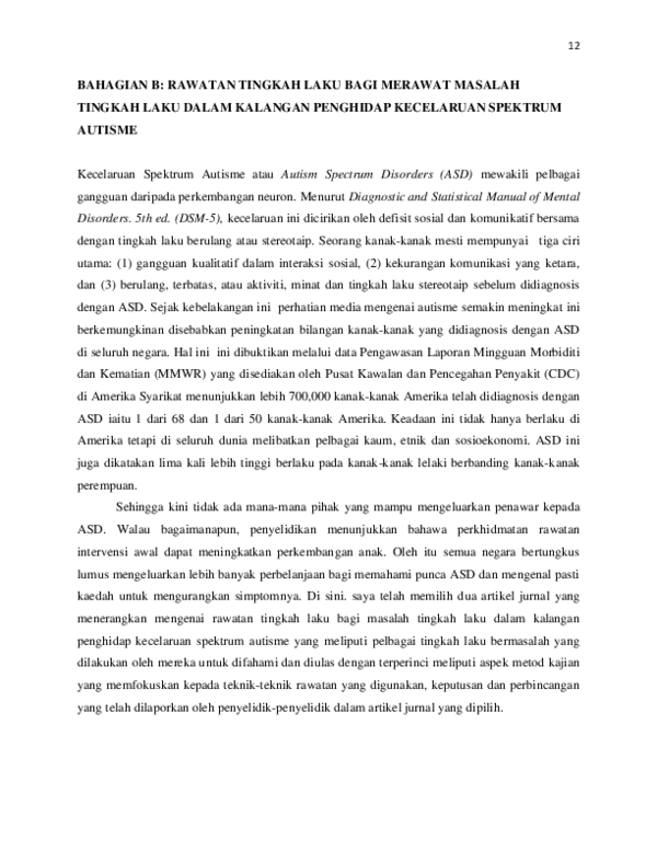 (PDF) RAWATAN TINGKAH LAKU BAGI MERAWAT MASALAH TINGKAH LAKU DALAM ...
