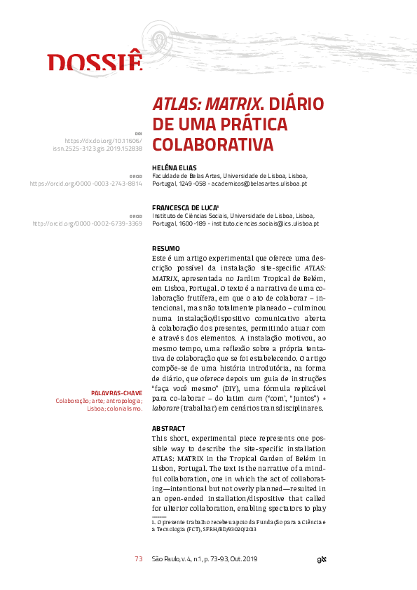(PDF) Atlas: Matrix