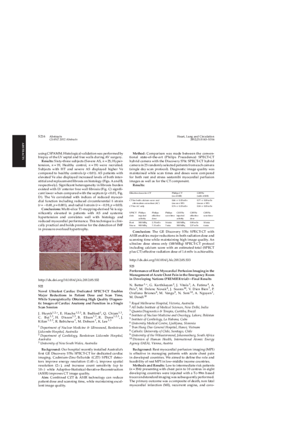 (PDF) Performance of Rest Myocardial Perfusion Imaging in the Management of Acute Chest Pain in ...