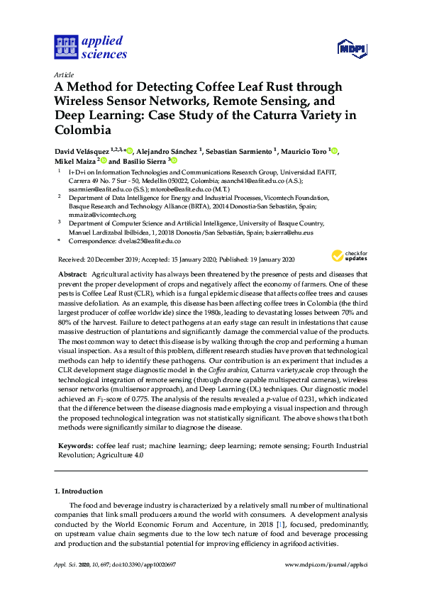 (PDF) A Method for Detecting Coffee Leaf Rust through Wireless Sensor ...