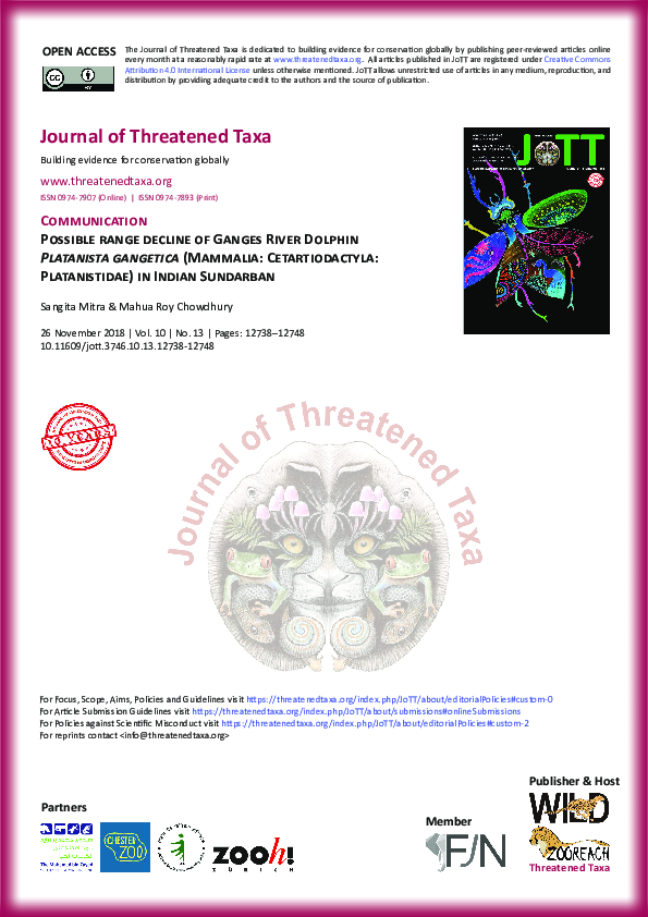 (PDF) Possible range decline of Ganges River Dolphin Platanista ...