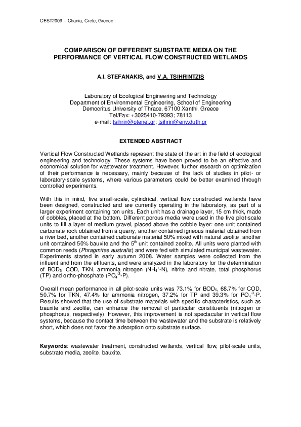 (PDF) Comparison of different substrate media on the performance of ...