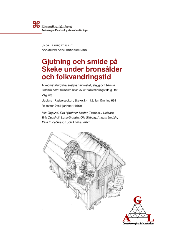 (PDF) Gjutning och smide på Skeke under bronsålder och folkvandringstid